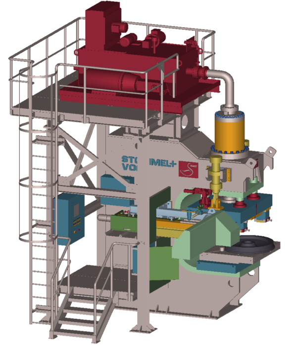 Hydraulic Wheel Press - STOMMEL+VOOS